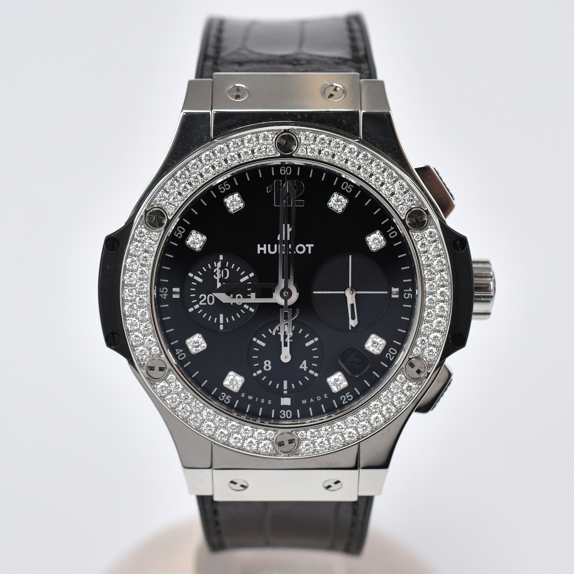 ウブロ ビッグ・バン スティール シャイニー 黒文字盤 SS/AT 341.SX.1270.VR.1104 買取実績【買取日：2025年10月22日】 | ブランド品の高価買取ならブラリバ